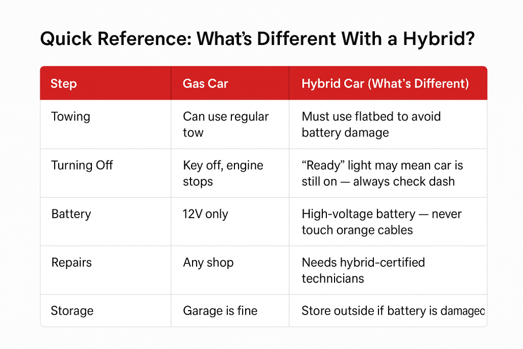 What to do after a car accident: Hybrid cars - Toyota of Orlando Blog